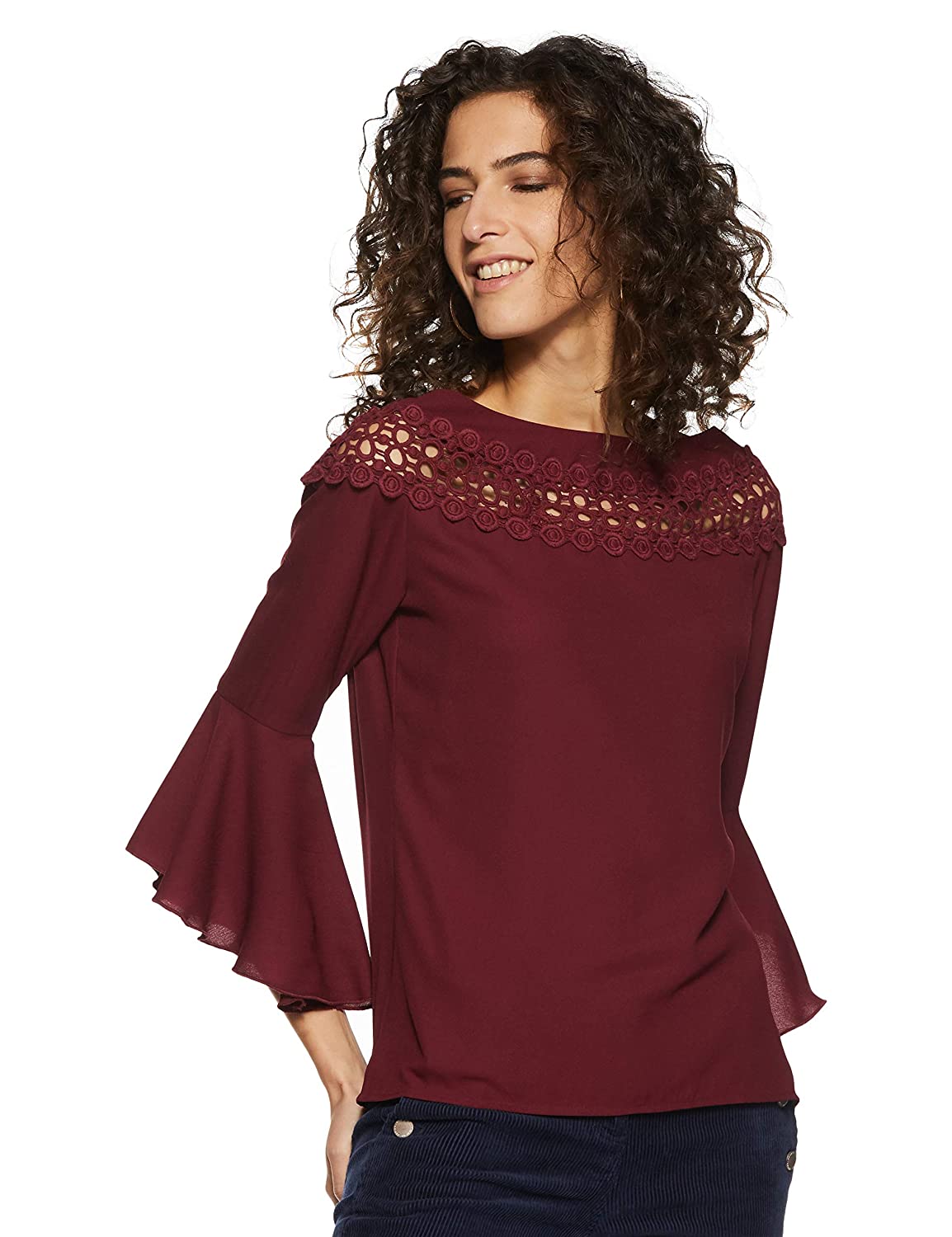 Women's Plain Regular Fit Top